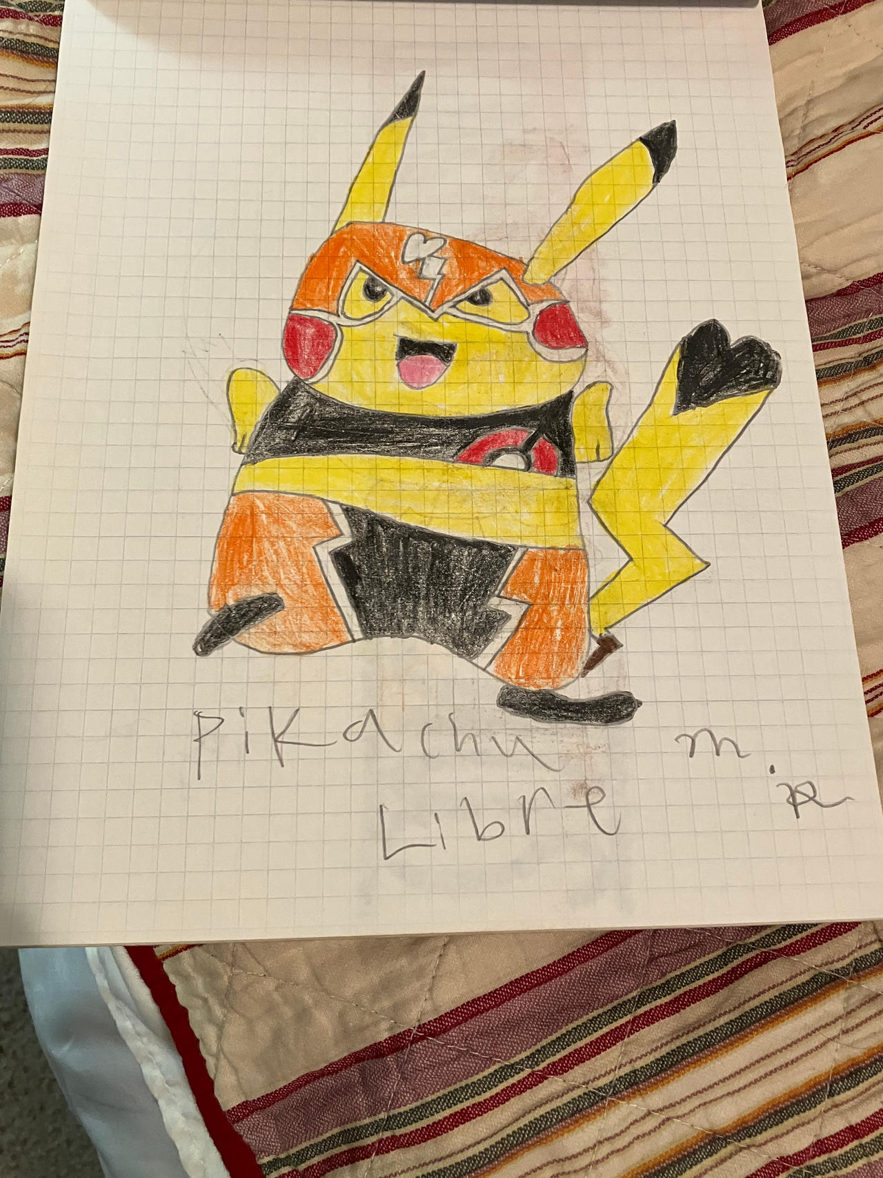Pikachu Libre By Mmaut1smismemm On Deviantart