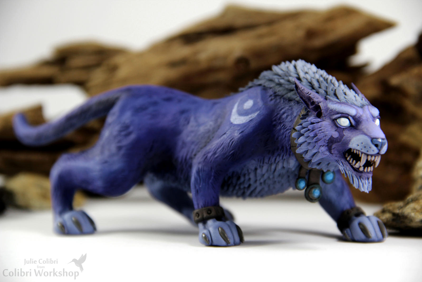 Night Elf Druid World Of Warcraft Sculpture By Colibriworkshop On