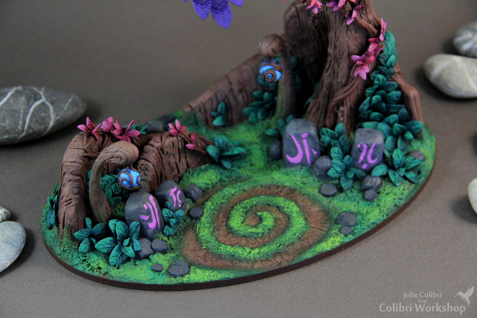 Night Elf Druid World Of Warcraft Sculpture By Colibriworkshop On