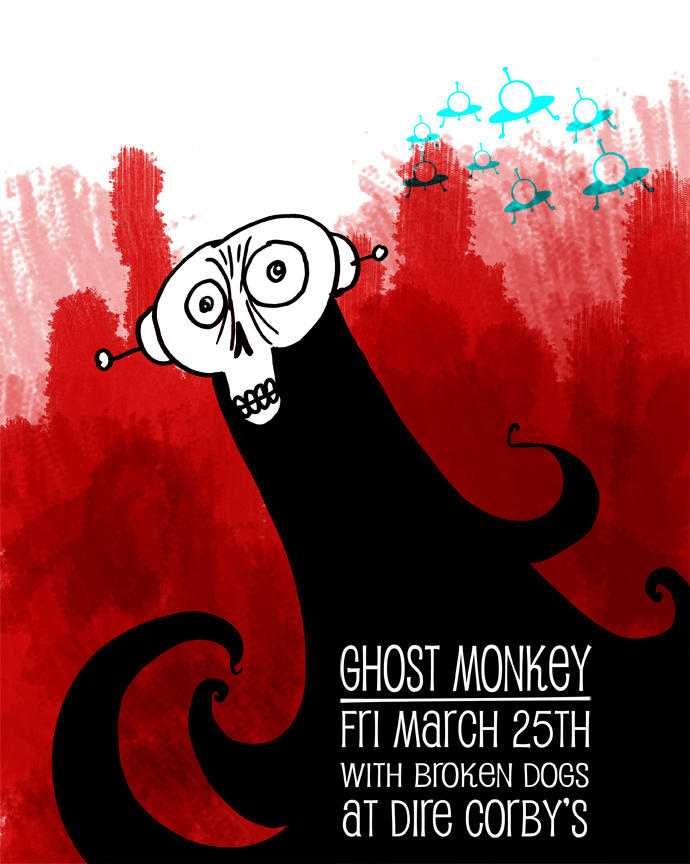 Ghost Monkey at Dire Corby's by michaelpatrick on DeviantArt