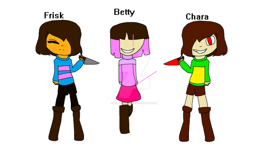 Bettyfriskand Chara By Sapphire Sn0w On Deviantart
