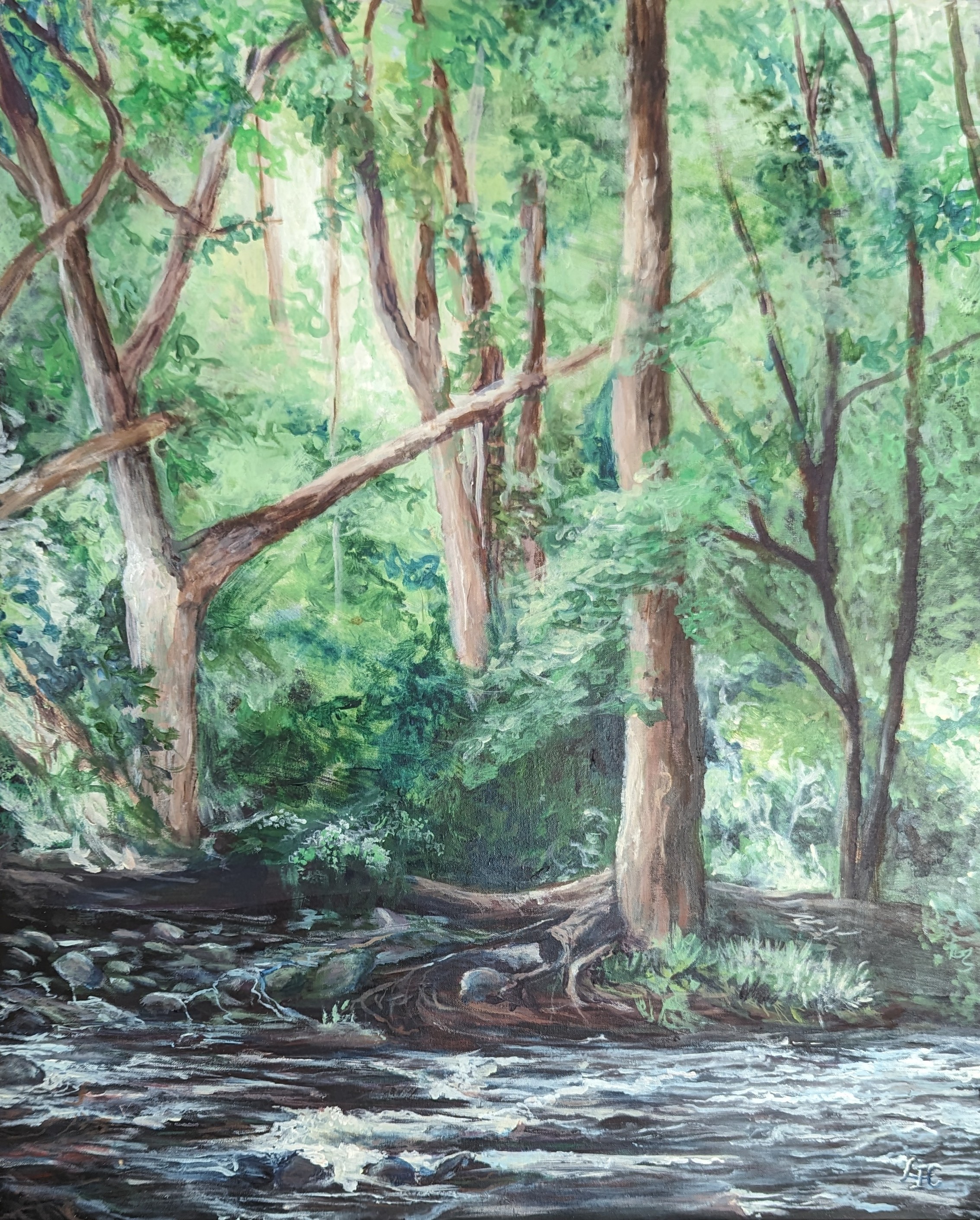 Riverbank By Artelisabeth On Deviantart