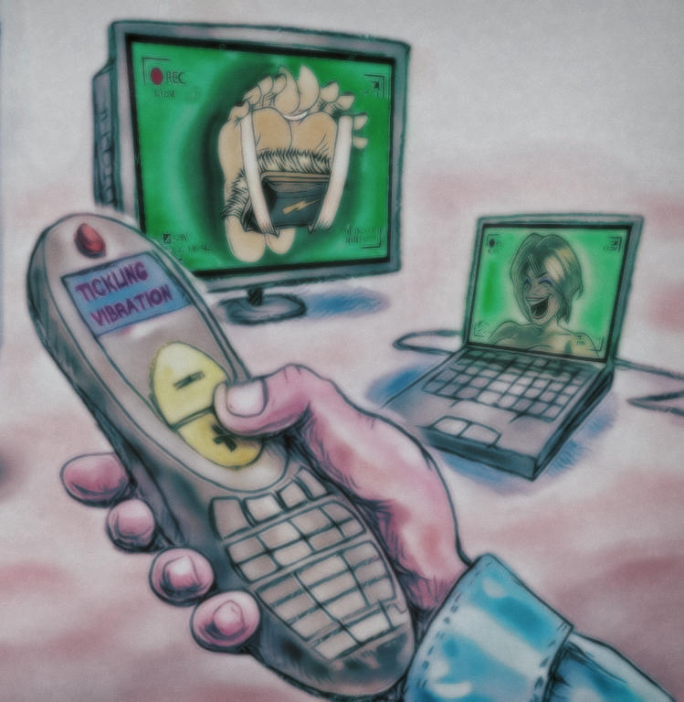 Remote Tickling By Pepecoco On Deviantart