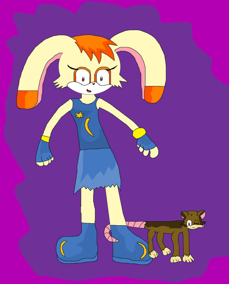 Cream The Rabbit My Version By Darkcatthekhajjit On Deviantart