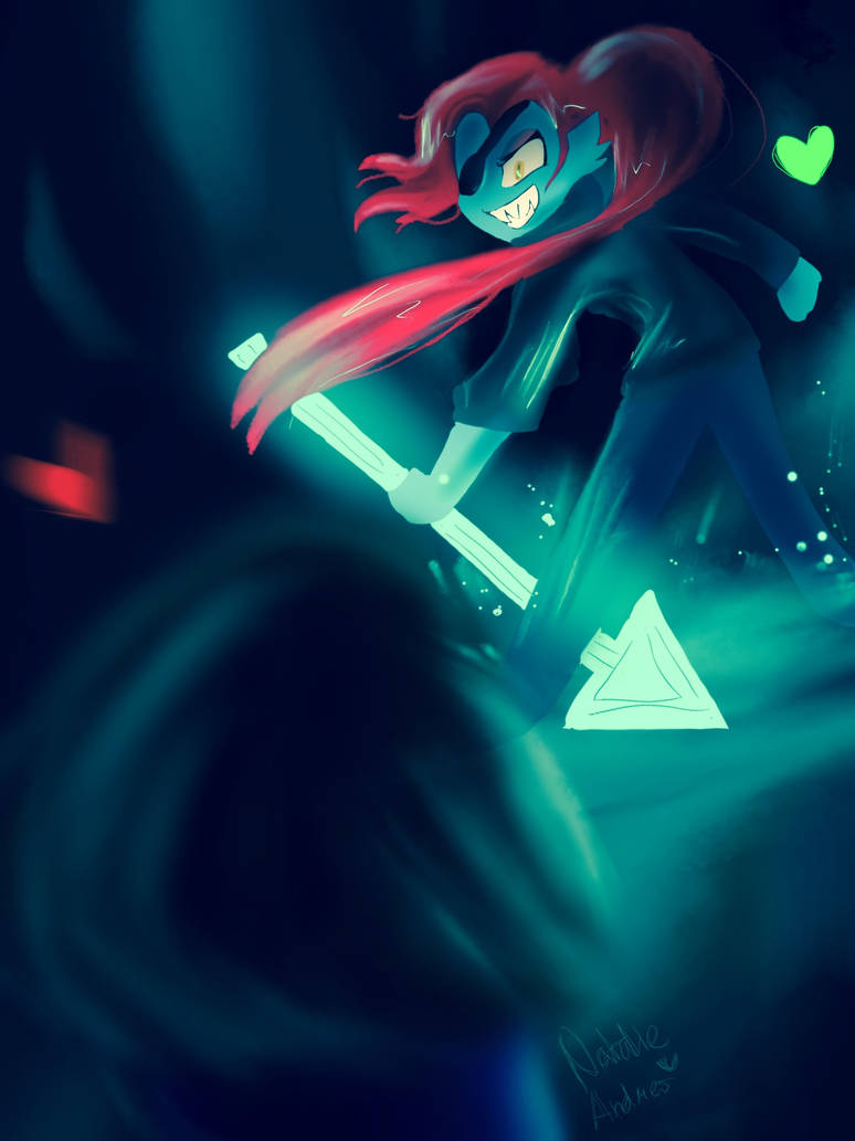 Undertale Commission Undyne By Zombiitez On Deviantart