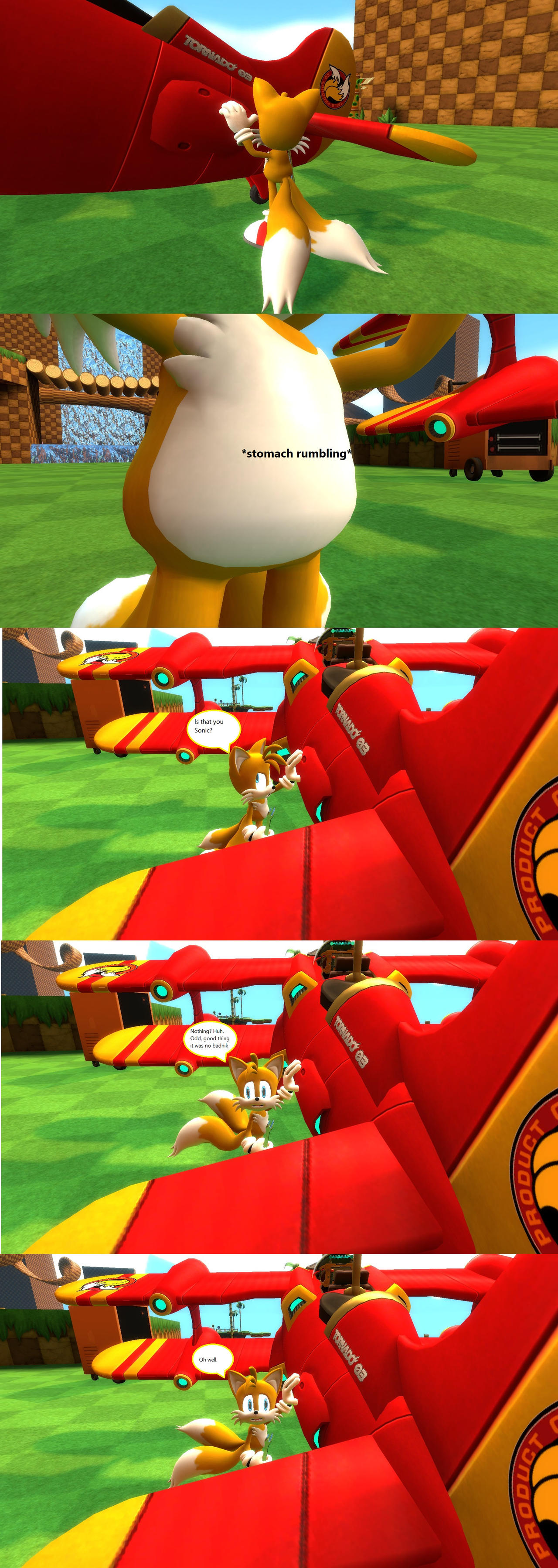 Tails Stomach 1 By Cyothelion On Deviantart