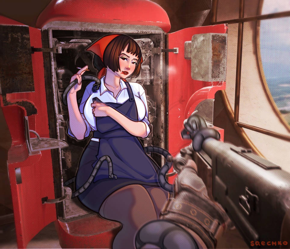 Nora Atomic Heart By Saechko Art On Deviantart