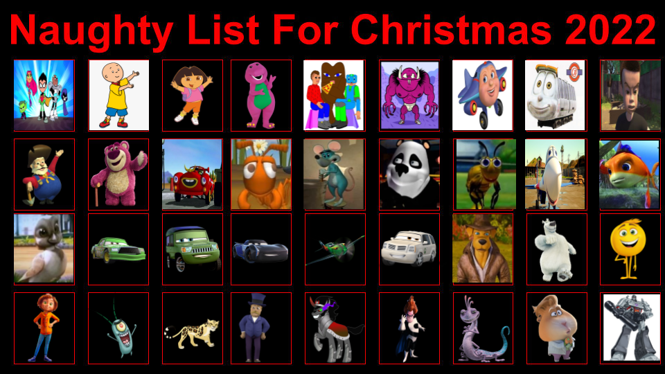 Day 8: My Naughty List For Christmas 2022 by SBCTN on DeviantArt Day 8: My Naughty List For Christmas 2022 by SBCTN on DeviantArt