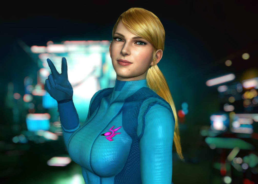 Samus Kawaii Peace By Sprgsht On Deviantart