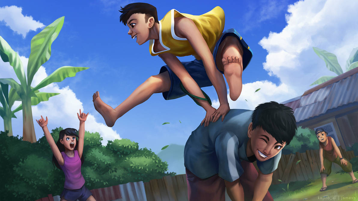 Luksong Baka By Kojiroart On Deviantart