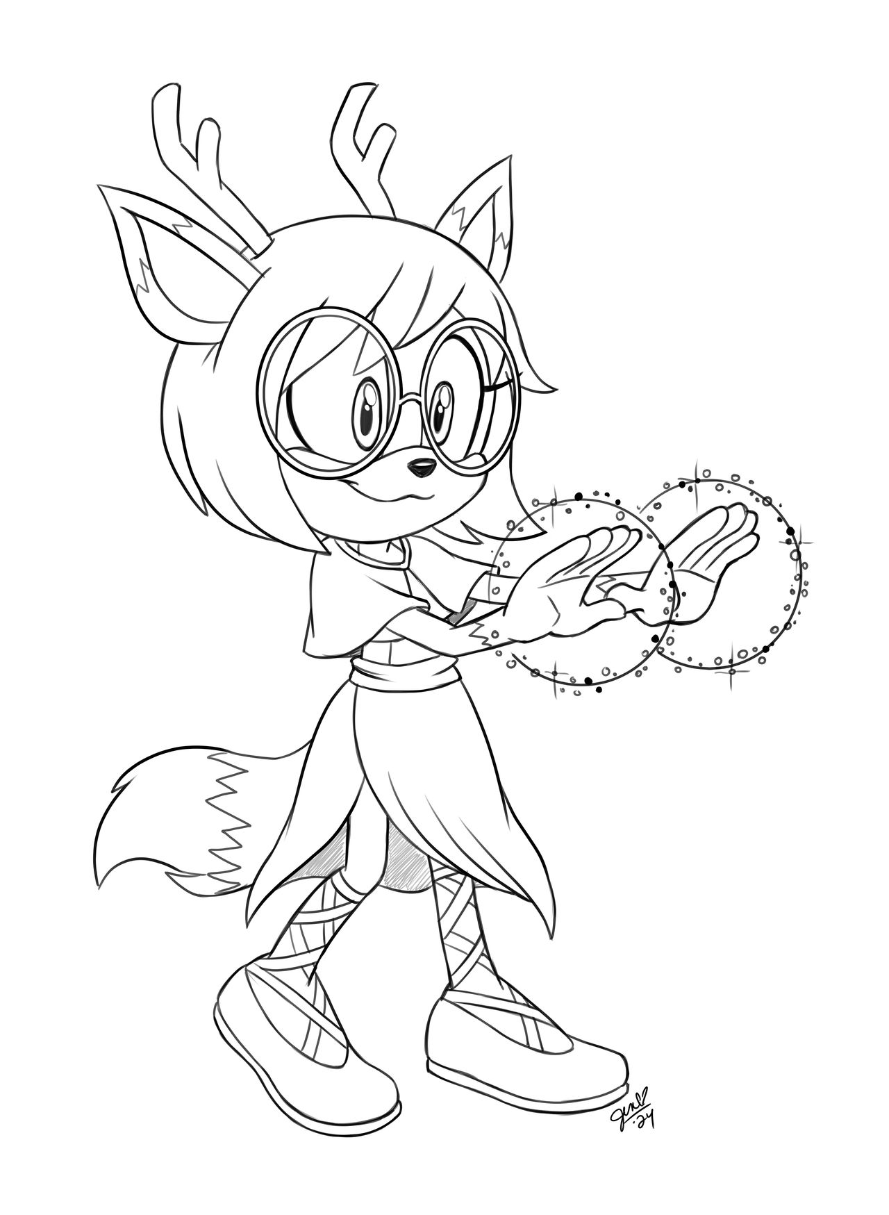 Clara Sketch Commission By Chibi Jen Hen By Metaltokufox On Deviantart
