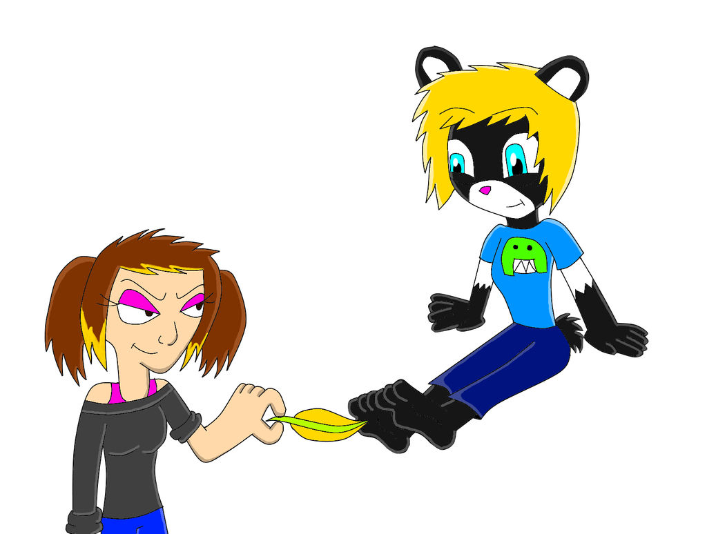 Contest Entry Jake And Amanda Tickled By Sharon The Wolf On Deviantart