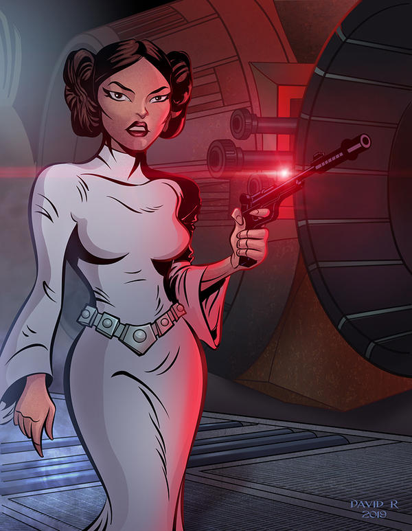 Princess Leia From Star Wars A New Hope By Davidrabbitte On Deviantart