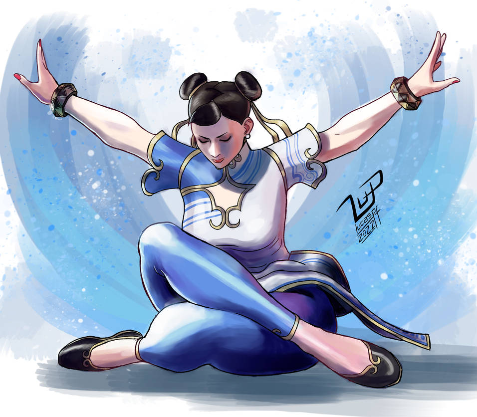 Chun Li Sf6 Pose 1 By Lucaspflp On Deviantart