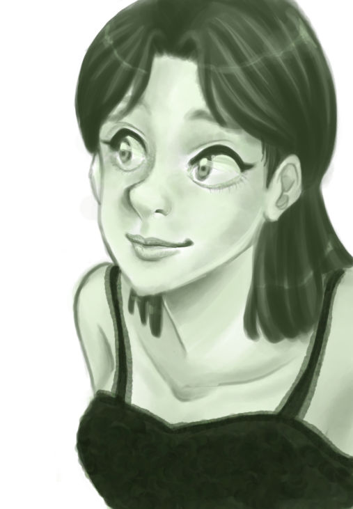 Green Girl By Ileranerak On Deviantart