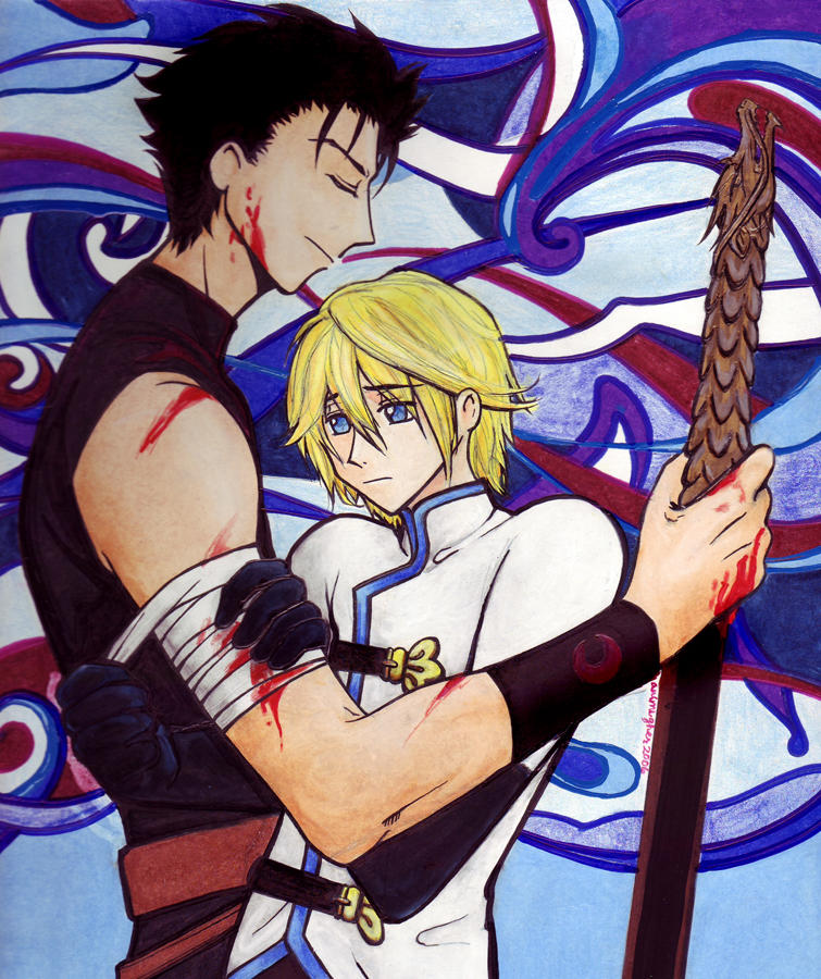 bleeding blue by animegher on DeviantArt