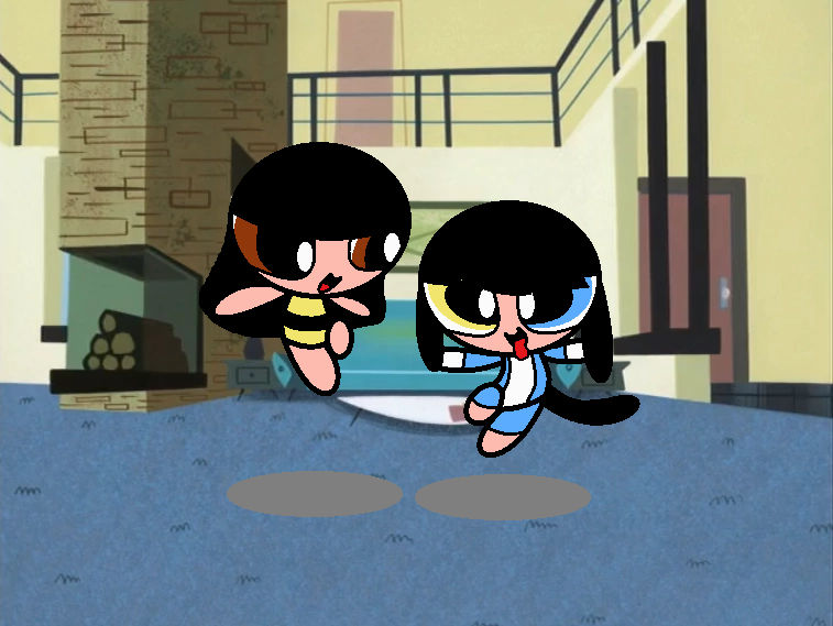 Ppg Style Classic Lacey And Goofball By Laceypowerpuffgirl On Deviantart