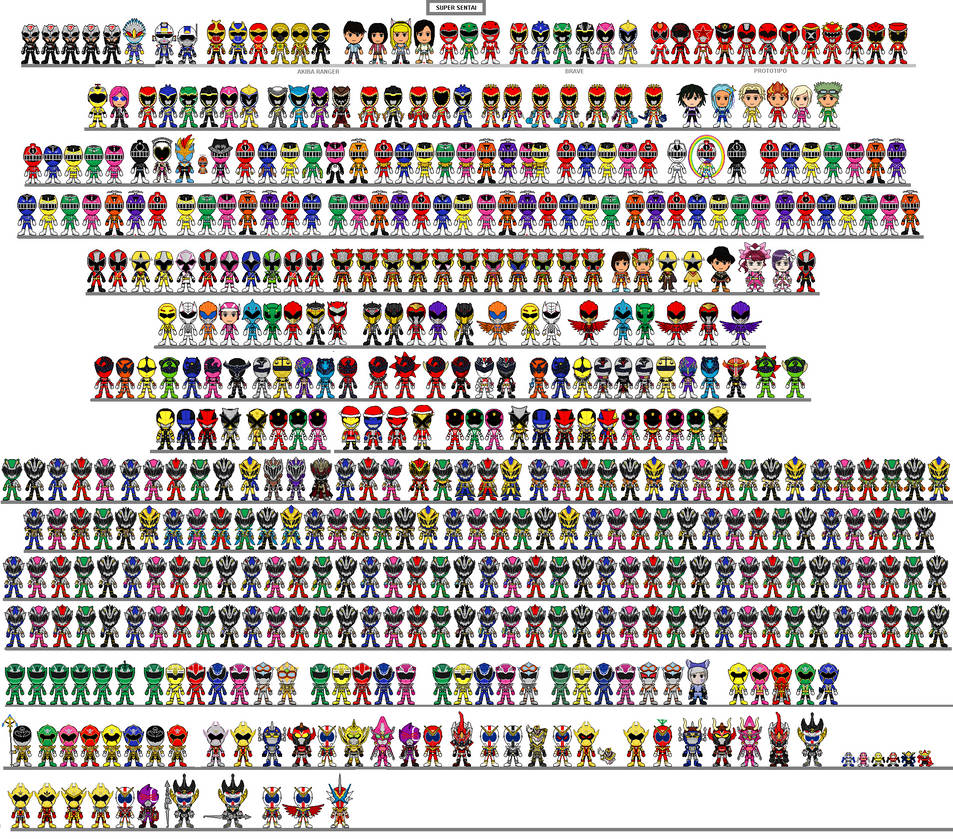 SUPER SENTAI SD - PIXEL ART by N0variel on DeviantArt SUPER SENTAI SD - PIXEL ART by N0variel on DeviantArt