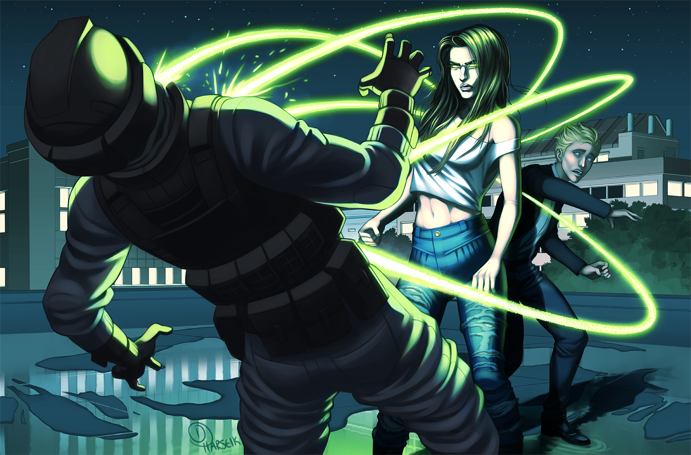 Guardian Angel Commission By Harseik On Deviantart