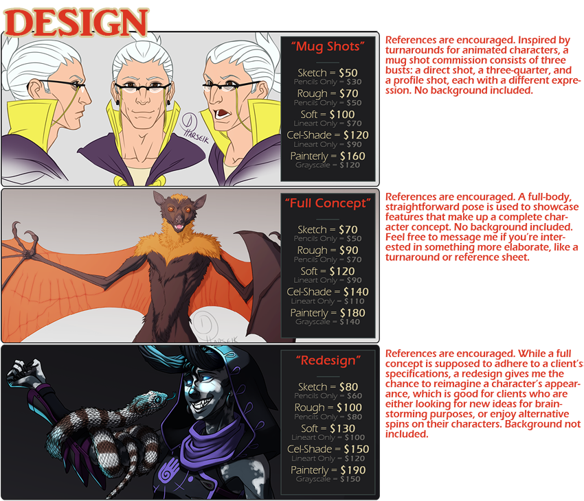 Commissions Are Currently Closed By Harseik On Deviantart