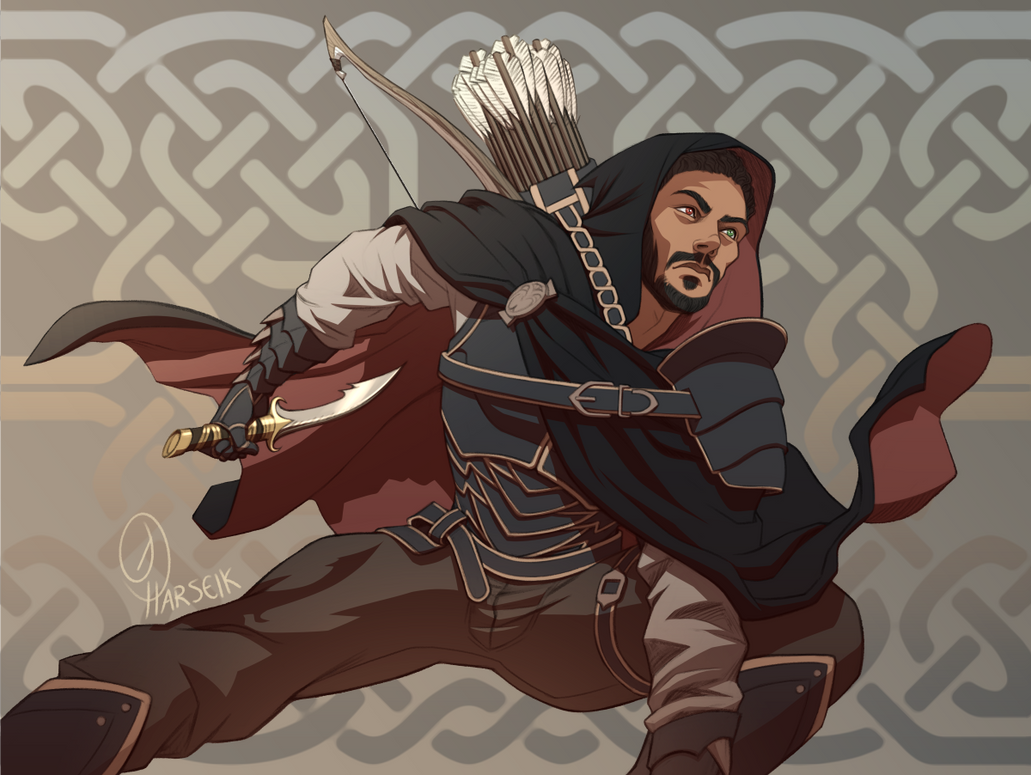 The Roguish Rolen Falone Commission By Harseik On Deviantart