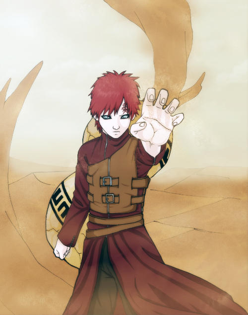 Sabaku no Gaara Colo. by boing-paradise on DeviantArt