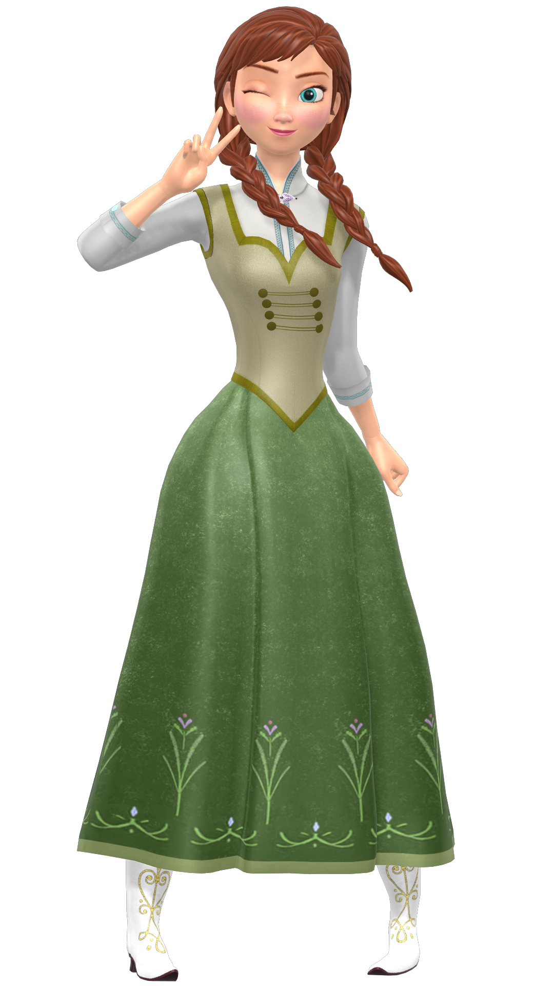 Kh3 Frozen Mmd Summer Anna By Futatabi6 On Deviantart