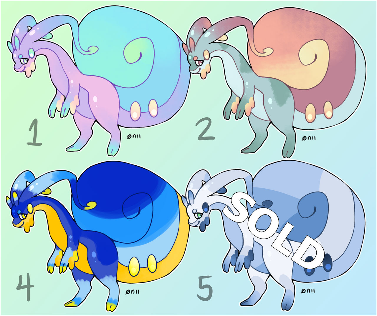 Hisuian Goodra Adopts 2 34 By Vincenttheserval On Deviantart