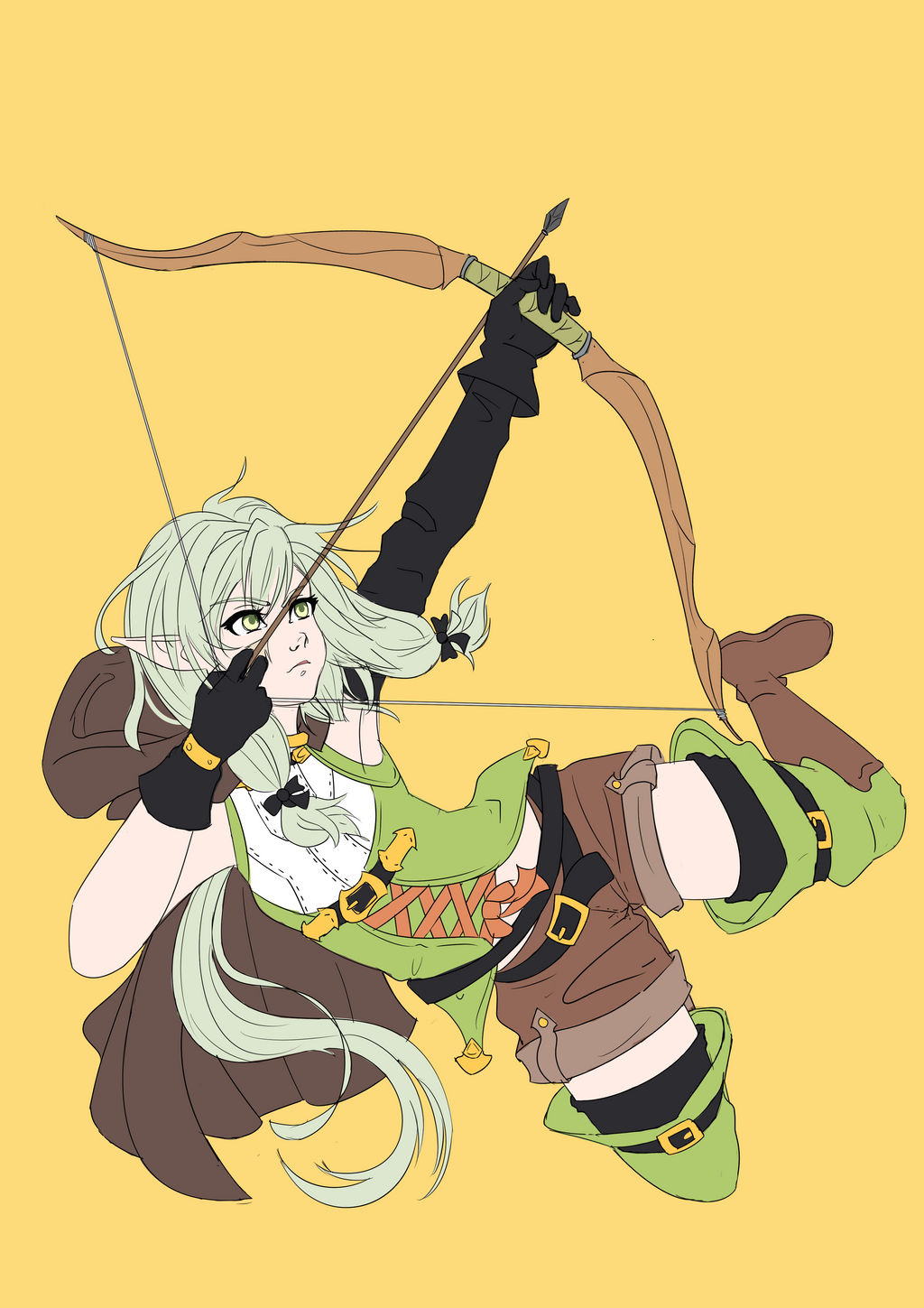 High Elf Archer By Shufie On Deviantart
