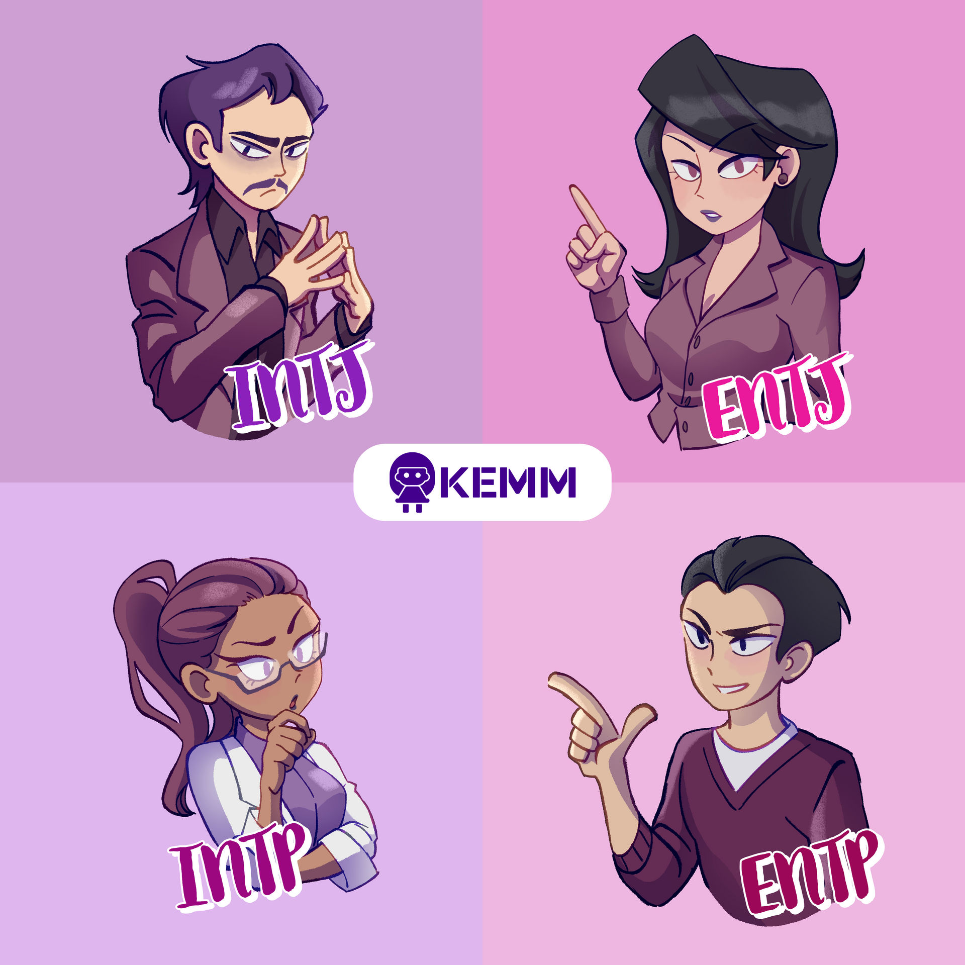 Analysts - MBTI by KEMM01 on DeviantArt Analysts - MBTI by KEMM01 on DeviantArt