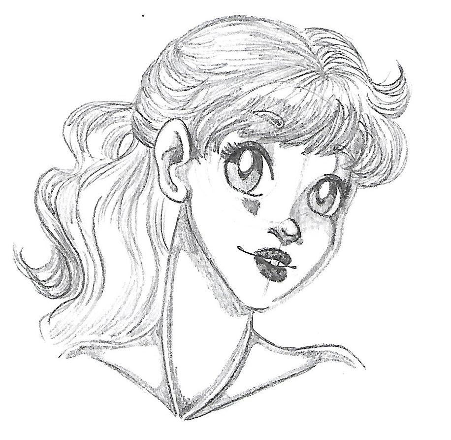 Original Anime Girl Sketch By Wildnature03 On Deviantart