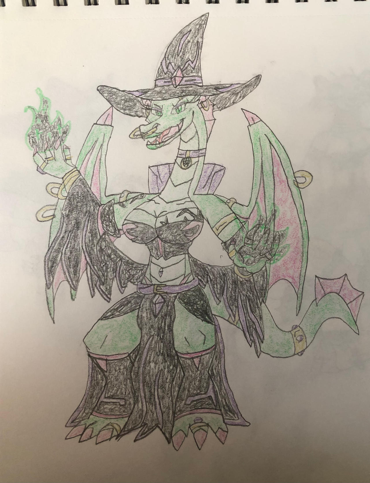 Dulcy The Dragon Witch By 90sfun05 On Deviantart