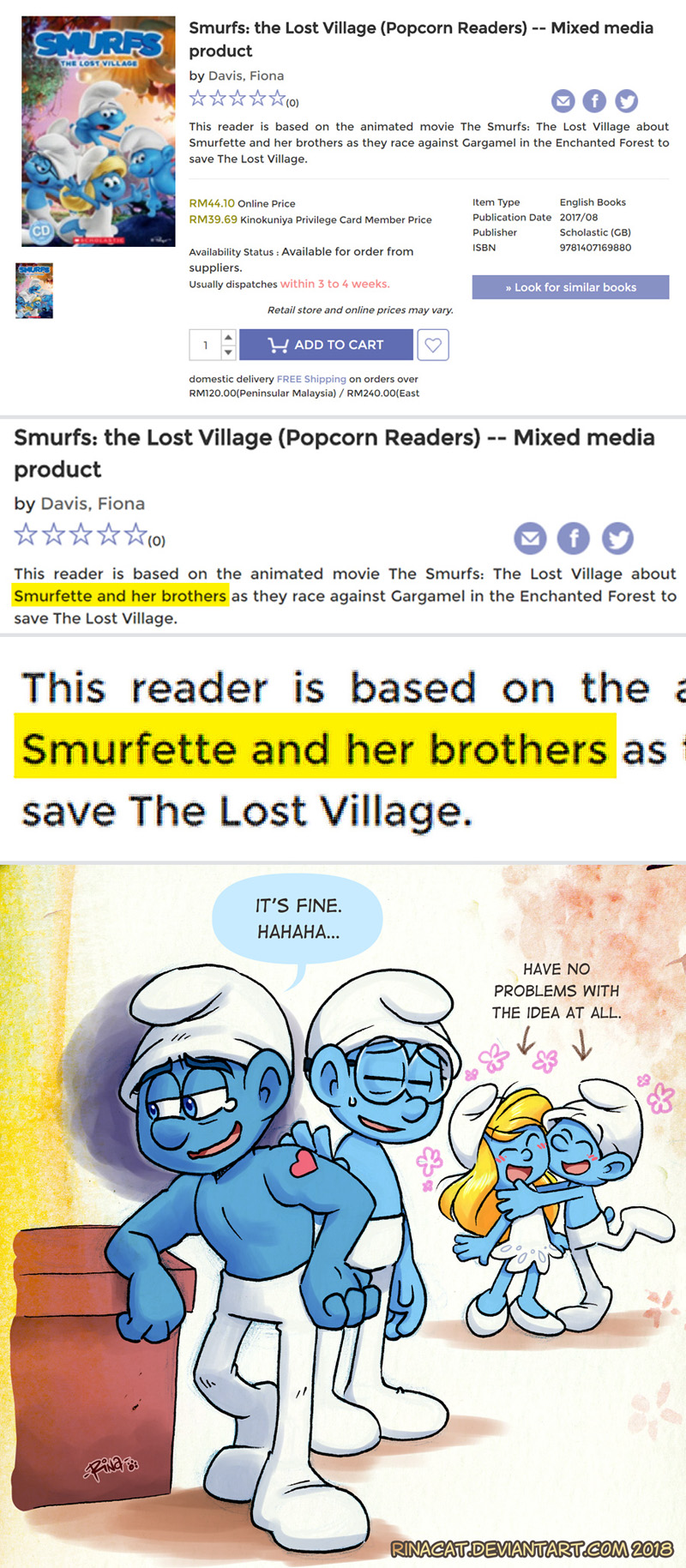 Smurfs Its Official By Rinacat On Deviantart