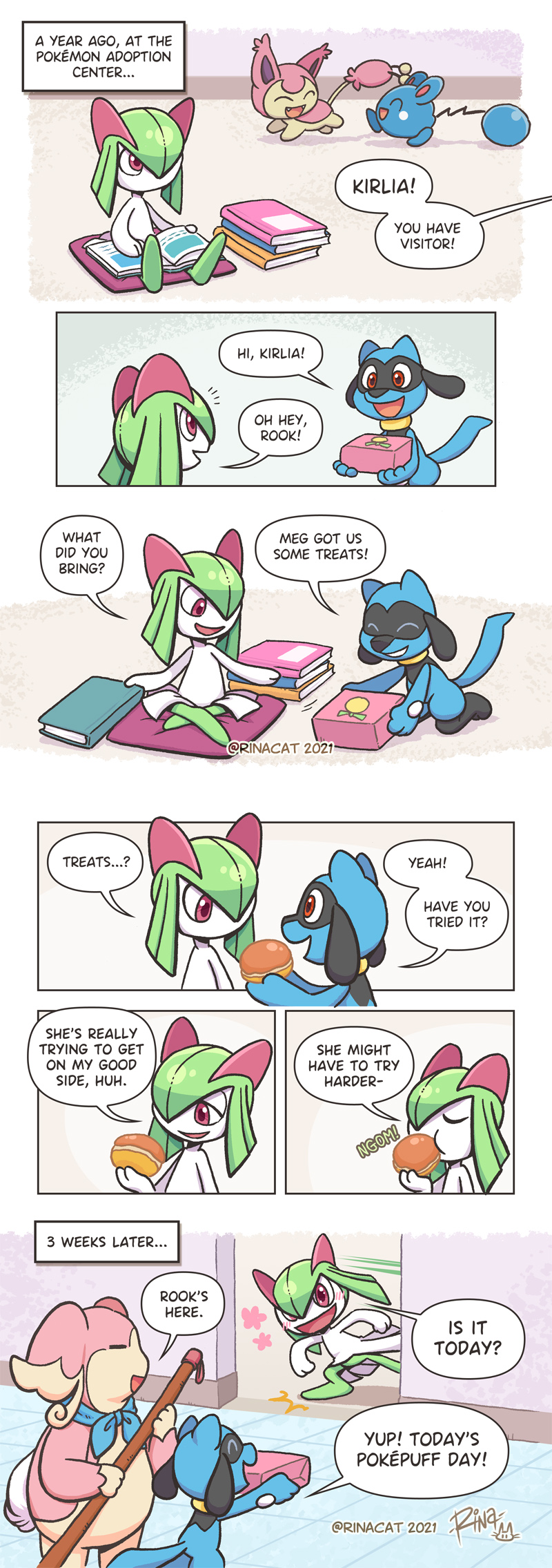 Puffs And Poffles 17 Treats Bonus Page By Rinacat On Deviantart