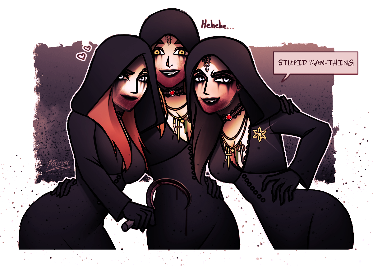 Dimitrescu Daughters By Iamranya On Deviantart
