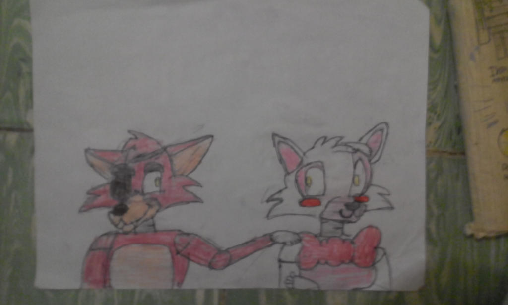 Foxy X Mangle Tony Crynight Style By Luisg78 On Deviantart