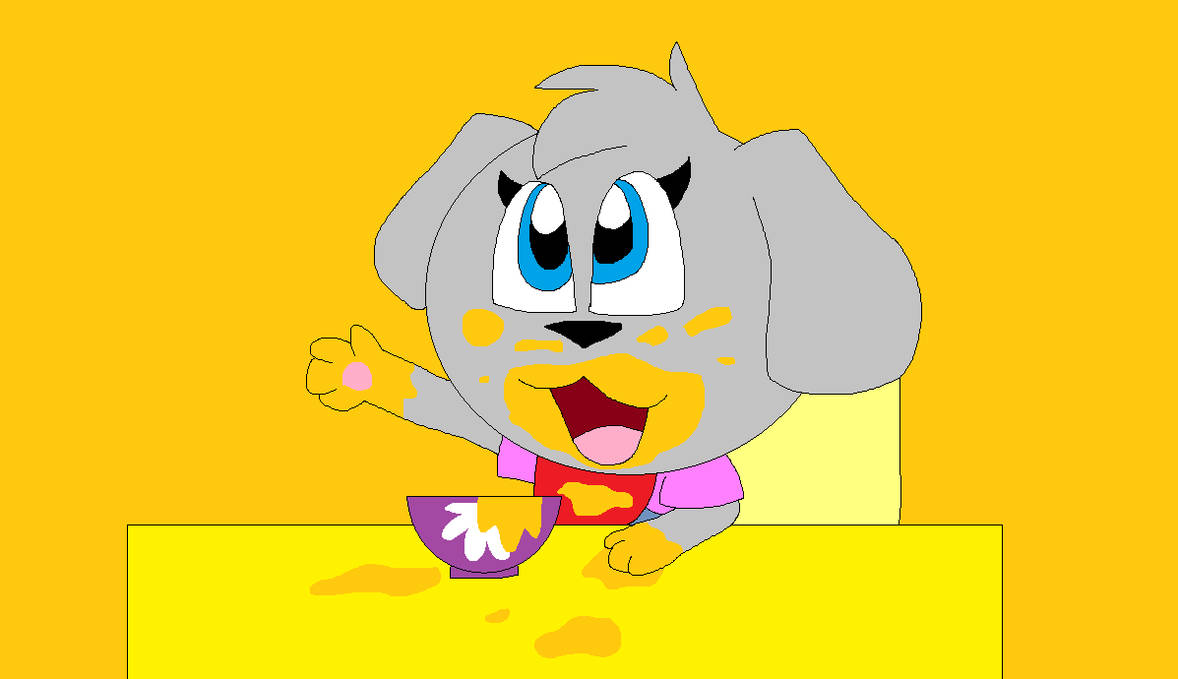 A Messy Eater By Ladyfeliz On Deviantart