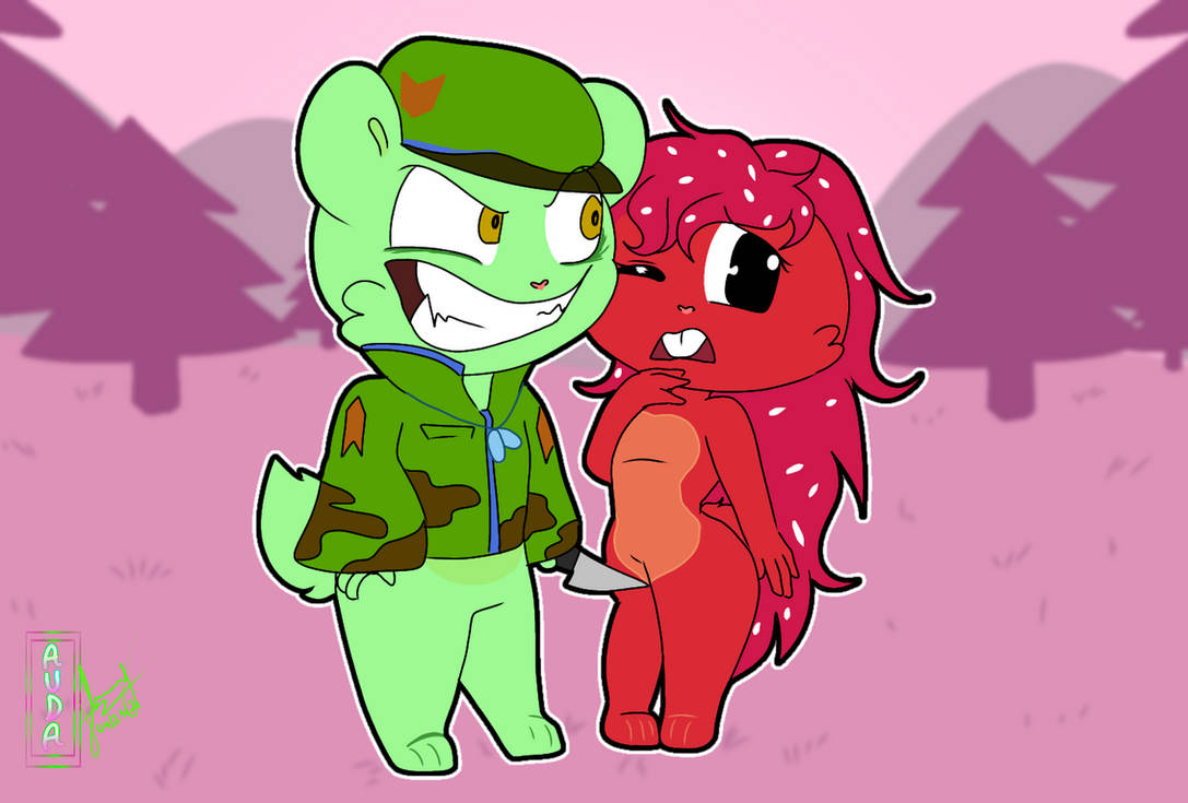 Flippy X Flaky Fanart By Flimmybearhtf11 On Deviantart