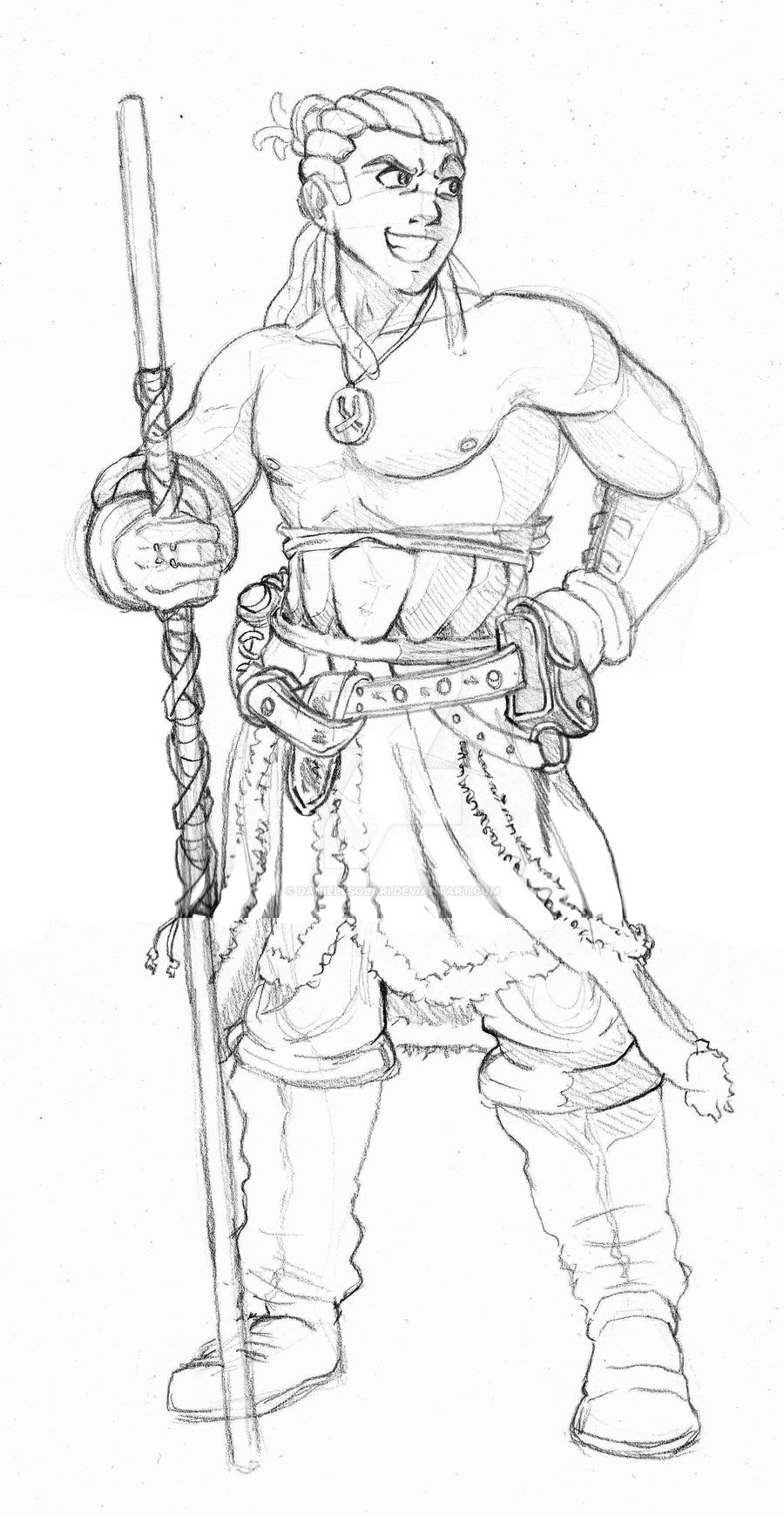 My Dnd Monk Concept By Danielesolari On Deviantart