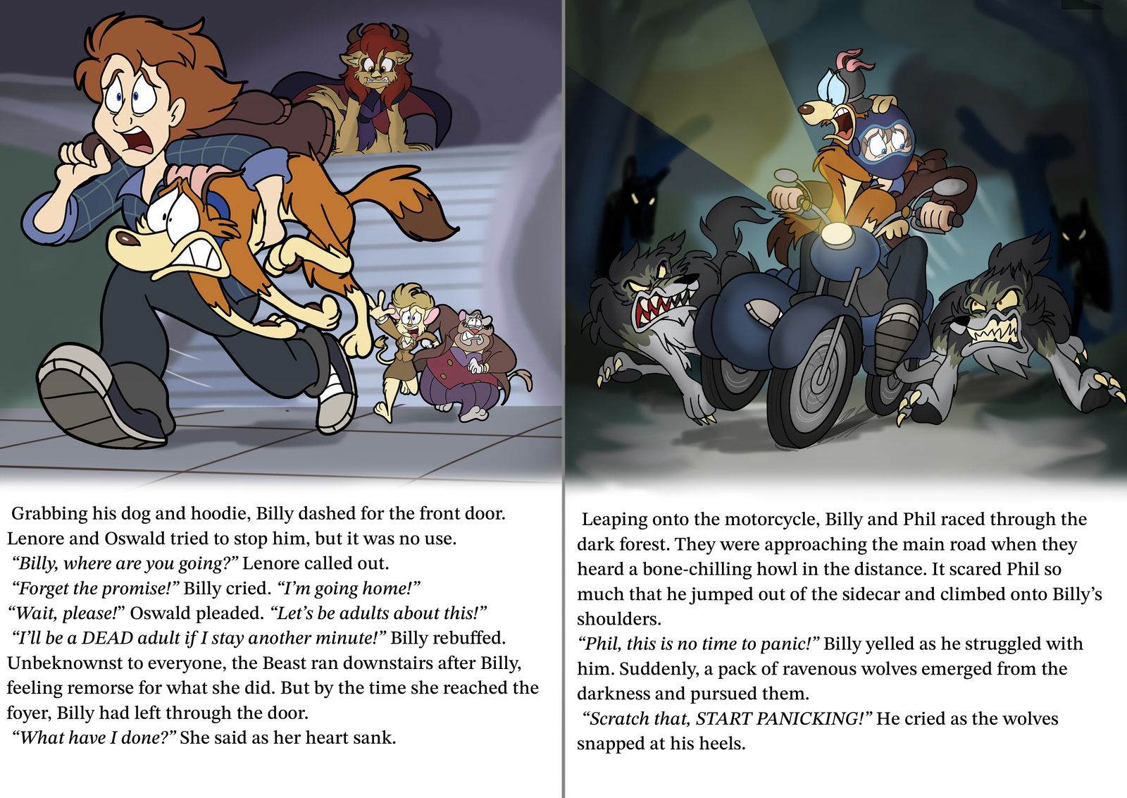 Beauty Within The Beast Page 51 and 52 by BreakoutForever on DeviantArt Beauty Within The Beast Page 51 and 52 by BreakoutForever on DeviantArt