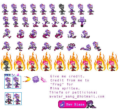 Blaze Advance by MewBlaze on DeviantArt