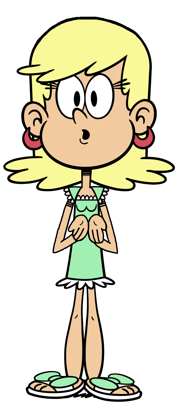 Leni Loud Without Her Sunglasses Blowing Kisses F By Mawii17 On Deviantart