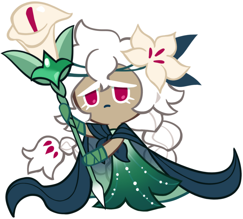 White Lily Cookie By Mawii17 On Deviantart
