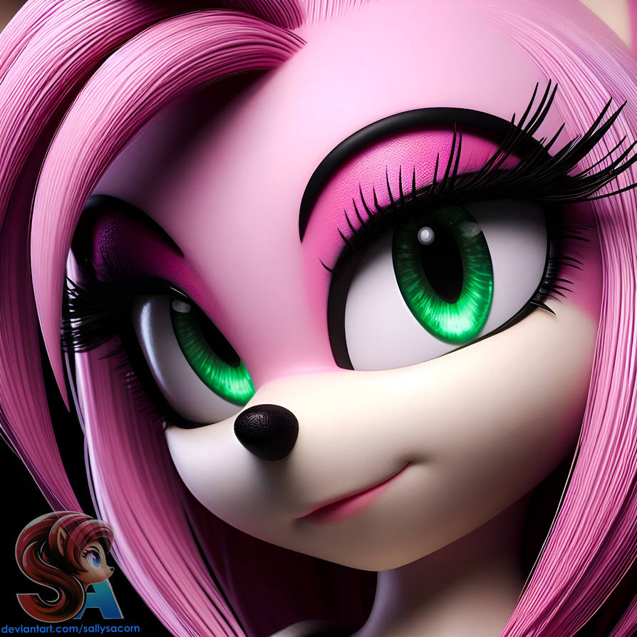 Gorgeous Amy Rose By Sallysacorn On Deviantart