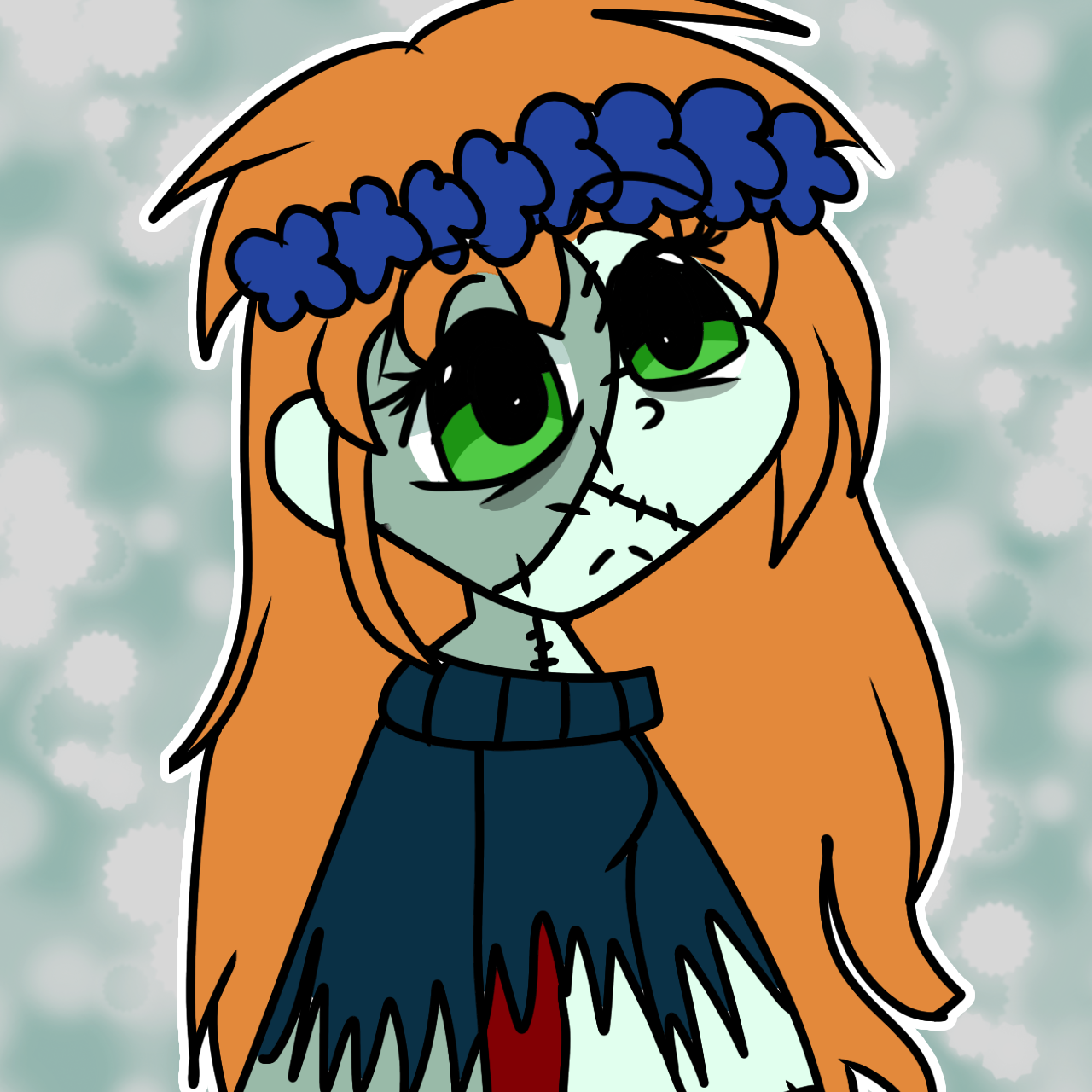 Zombiecleo Fanart By Arxieli On Deviantart