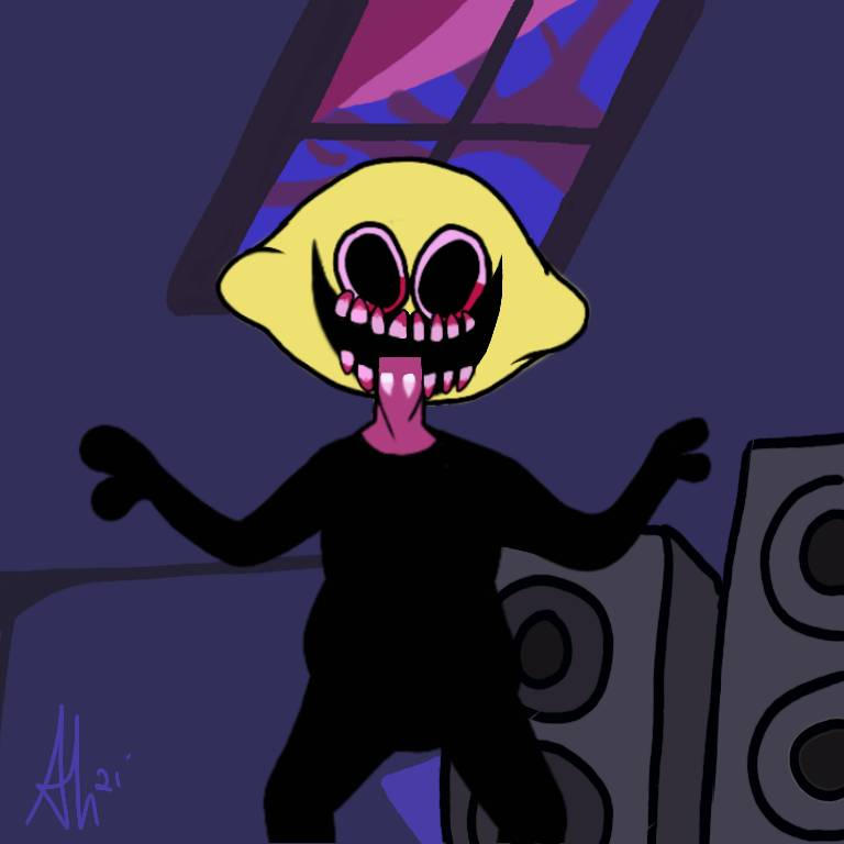 Fnf Lemon Demon Fanart By Aidahanania1802 On Deviantart