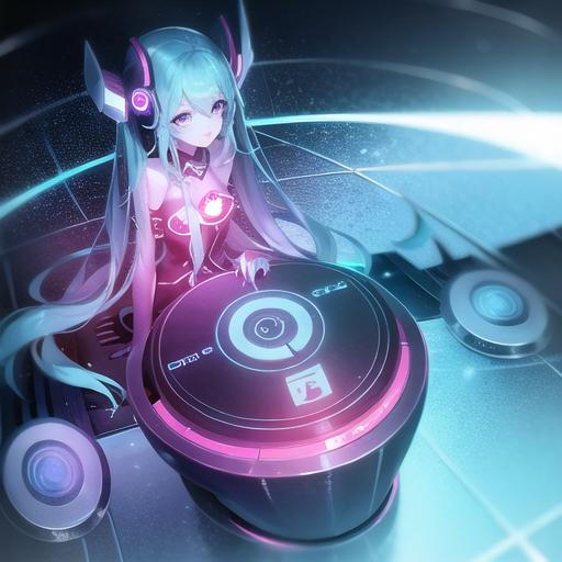 Dj Anime Girl By Warleydear On Deviantart