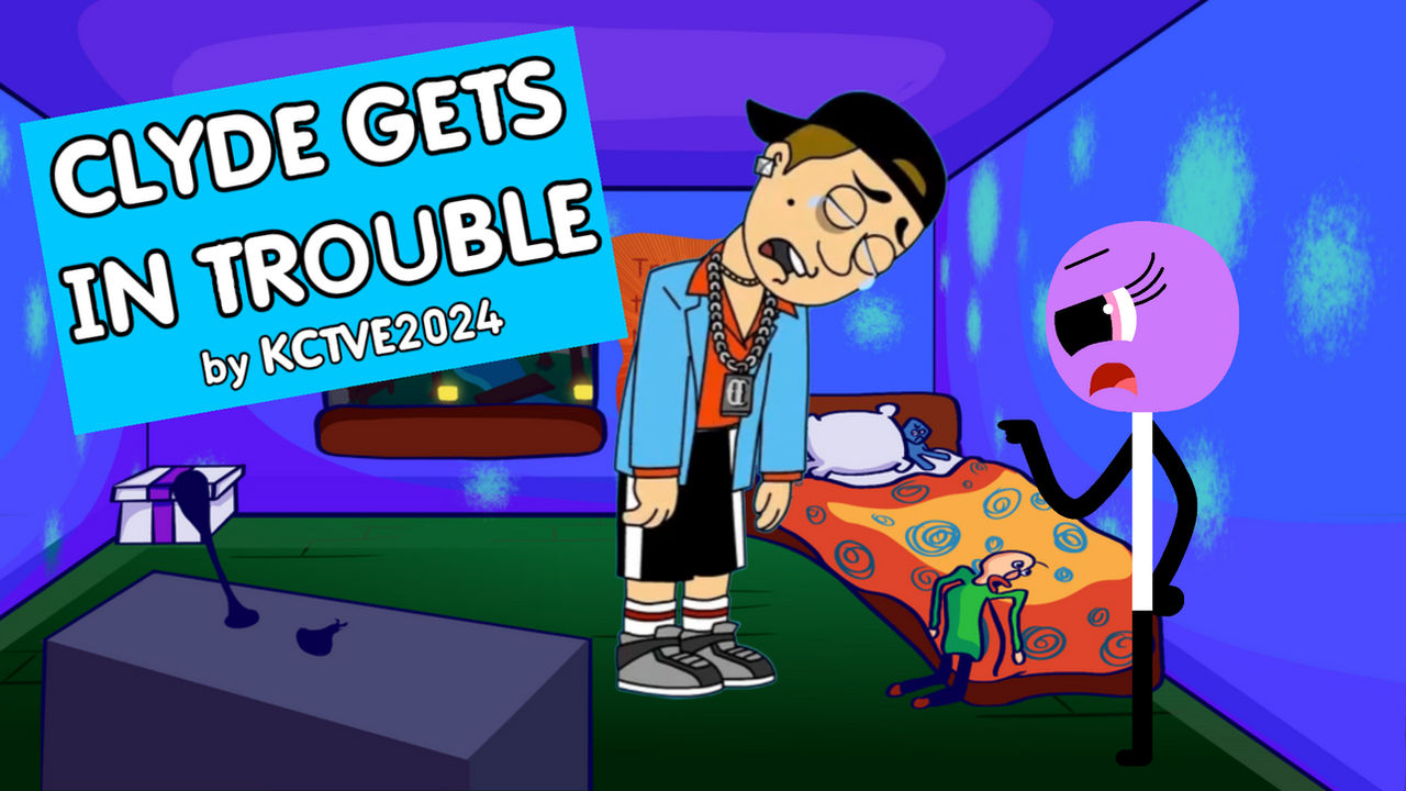 Clyde Gets In Trouble Title Card Series By Kctdae2024 On Deviantart