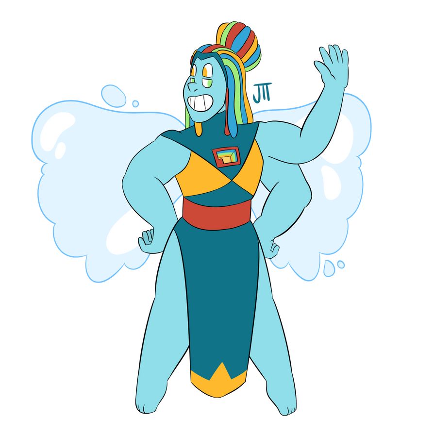 Rainbow Calsilica - Lapis / Bismuth fusion by anothergem on DeviantArt Rainbow Calsilica - Lapis / Bismuth fusion by anothergem on DeviantArt