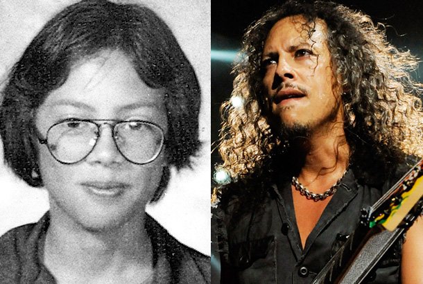 Kirk Hammett Before And Now By Whitefeathers92 On Deviantart
